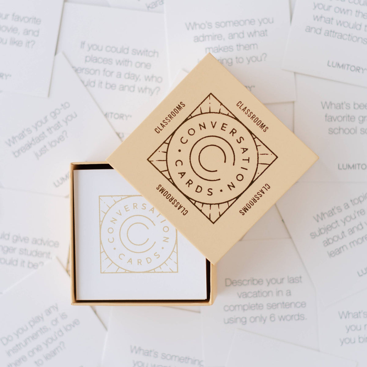 Classrooms Conversation Cards – All Good Things