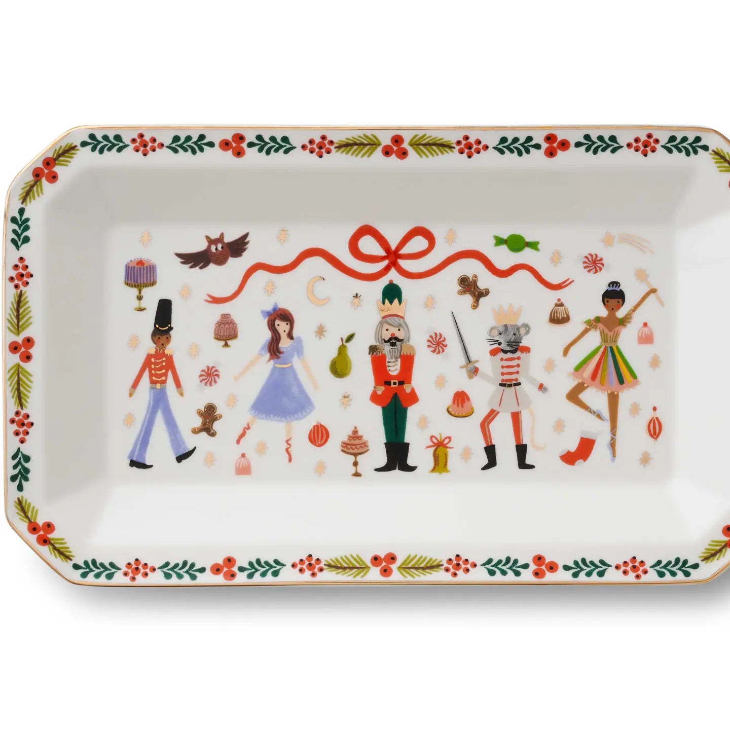 Nutcracker Large Porcelain Catchall Tray – All Good Things