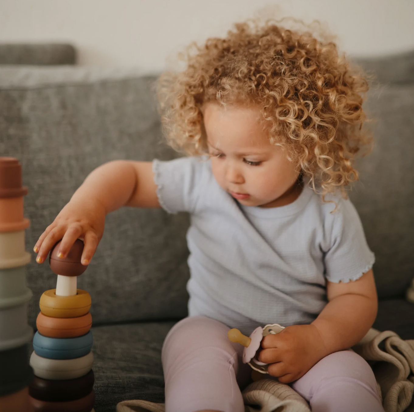 Stacking Rings Toy Rustic – All Good Things