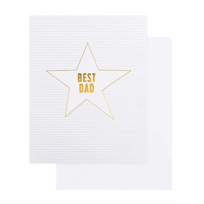 Best Dad Star Card – All Good Things